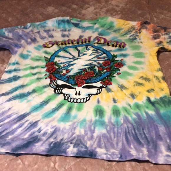 Liquid Blue | Shirts | Liquid Blue Grateful Dead Tye Dye Tee | Poshmark